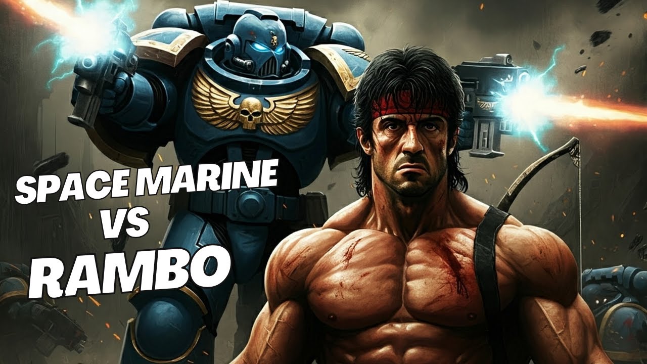 Space Marine vs Rambo Who Wins the Ultimate Battle? - YouTube