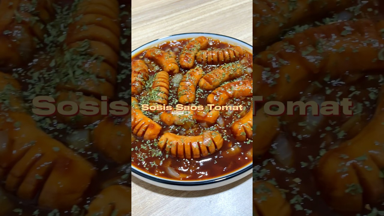 Sosis Saos Tomat 🍅 #cooking #food #resepsimple #resep #resepmasakan # ...