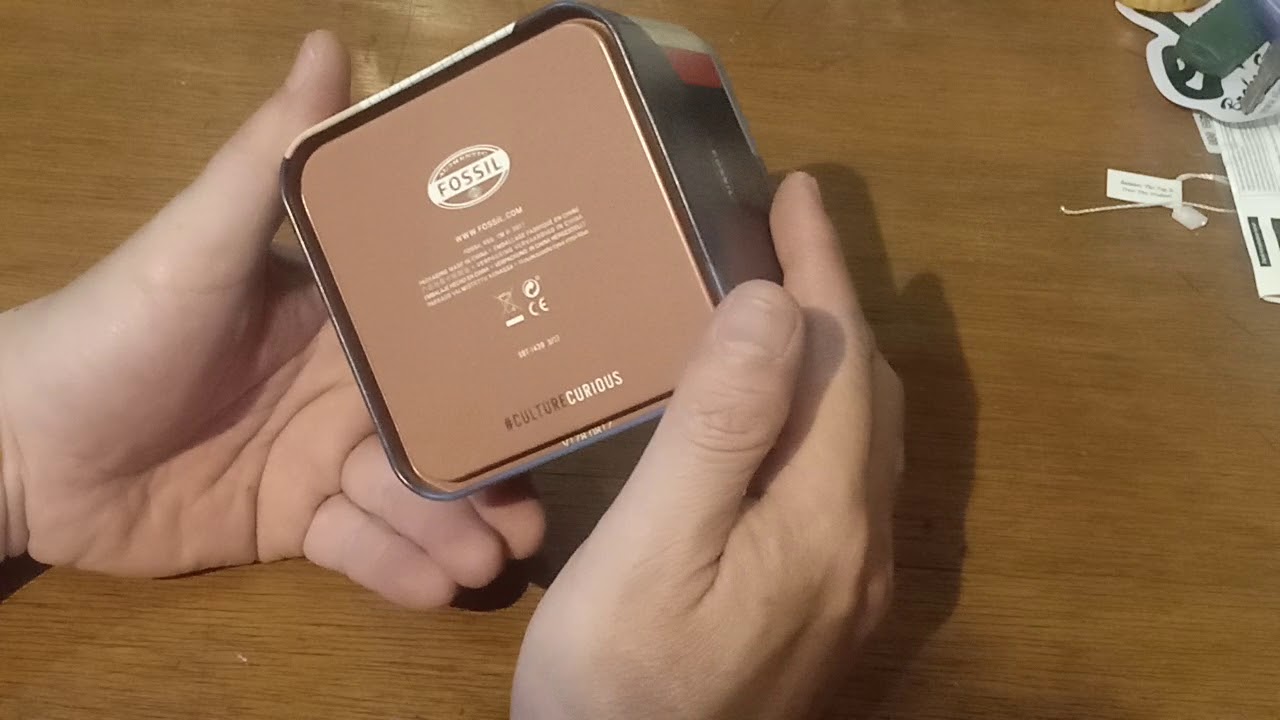 UNBOXING FOSSIL FS.5421 - YouTube
