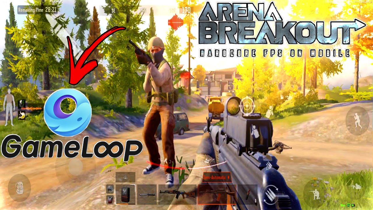 Arena Breakout On PC EMULATOR || Arena Breakout Gameplay - YouTube