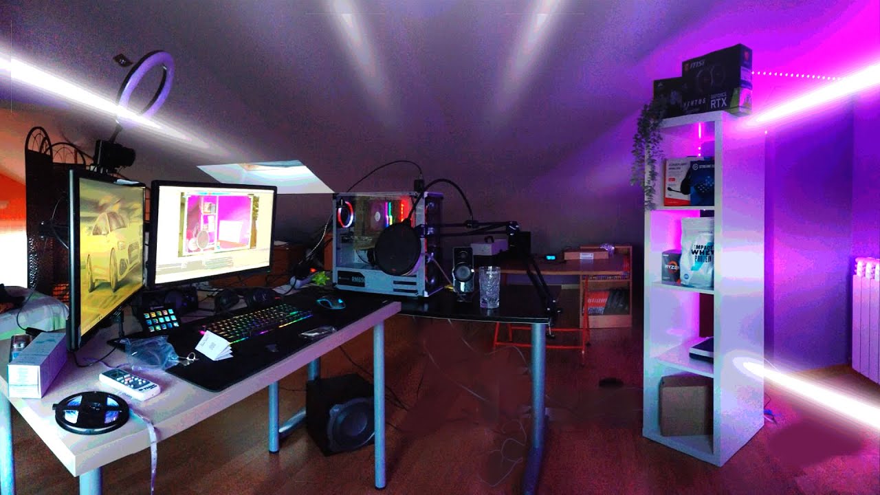 ¡Mi NUEVA CASA! + SETUP 2021 (+5000$) 😎 - YouTube