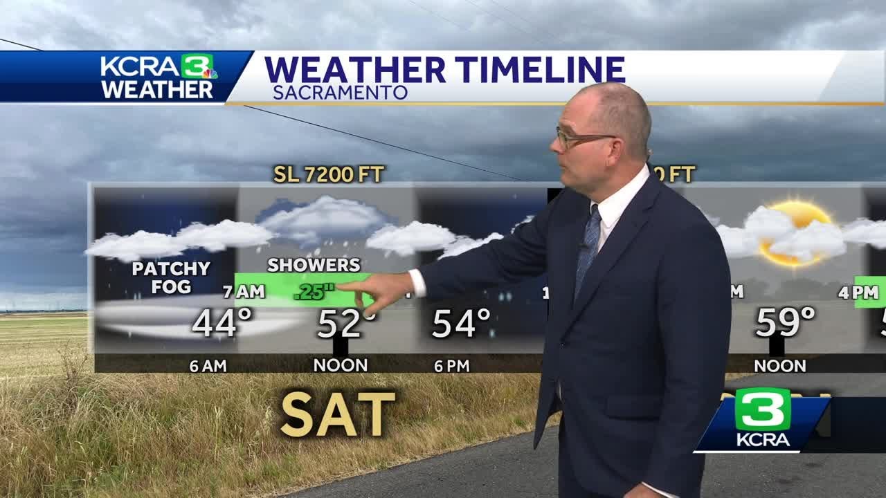 Timeline for next rain and snow this weekend - YouTube