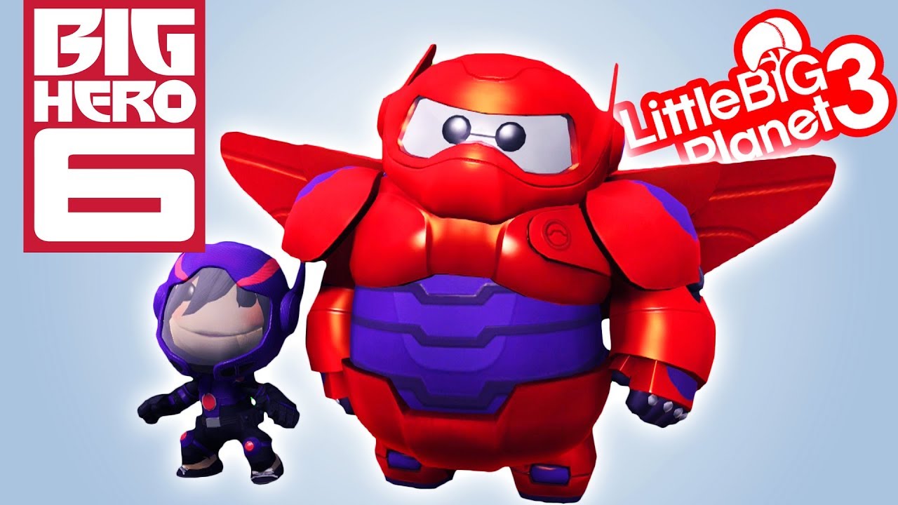 LittleBigPlanet 3 - Big Hero 6 Levels With Baymax & Friends ...