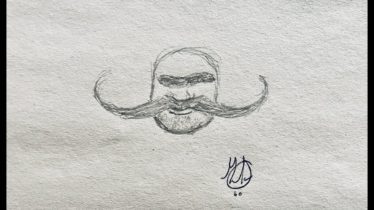 Inktober 2025: Day 1 - Mustache - YouTube