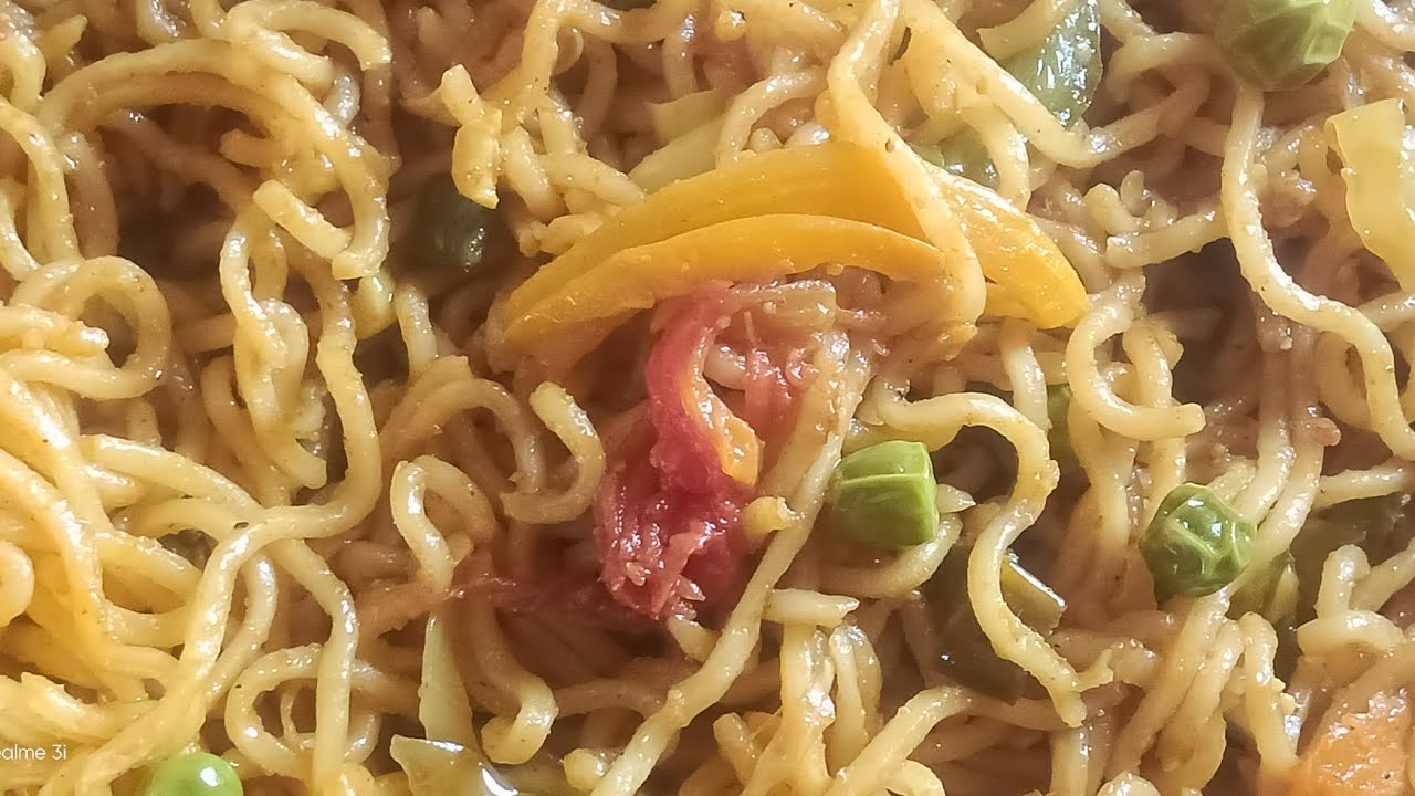 street style Chinese maggie recipe (Maggie masala) very testy meggie ...