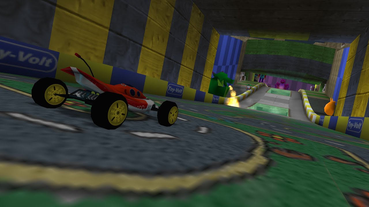 RVGL. Toy World 3 by javildesign. 16 cars, 4 laps. Car Koin Karp - YouTube