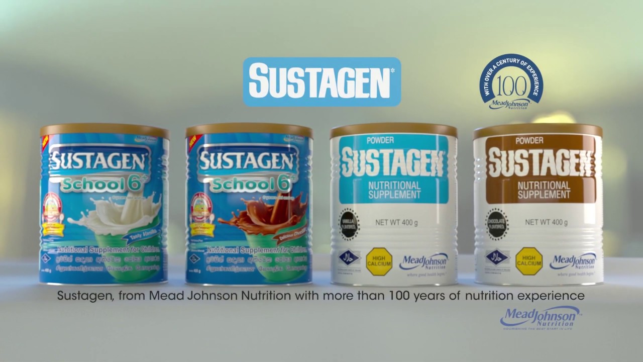 Sustagen Products English Animation TVC - YouTube