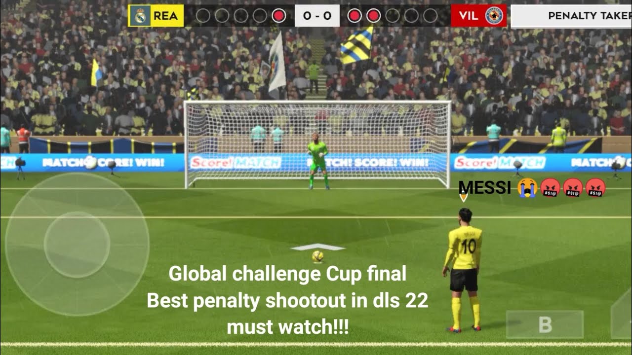 GLOBAL CHALLENGE CUP FINAL | GLOBAL CHALLENGE CUP PENALTY SHOOTOUT € DLS 22 UCL MODE | DLS 22 ...