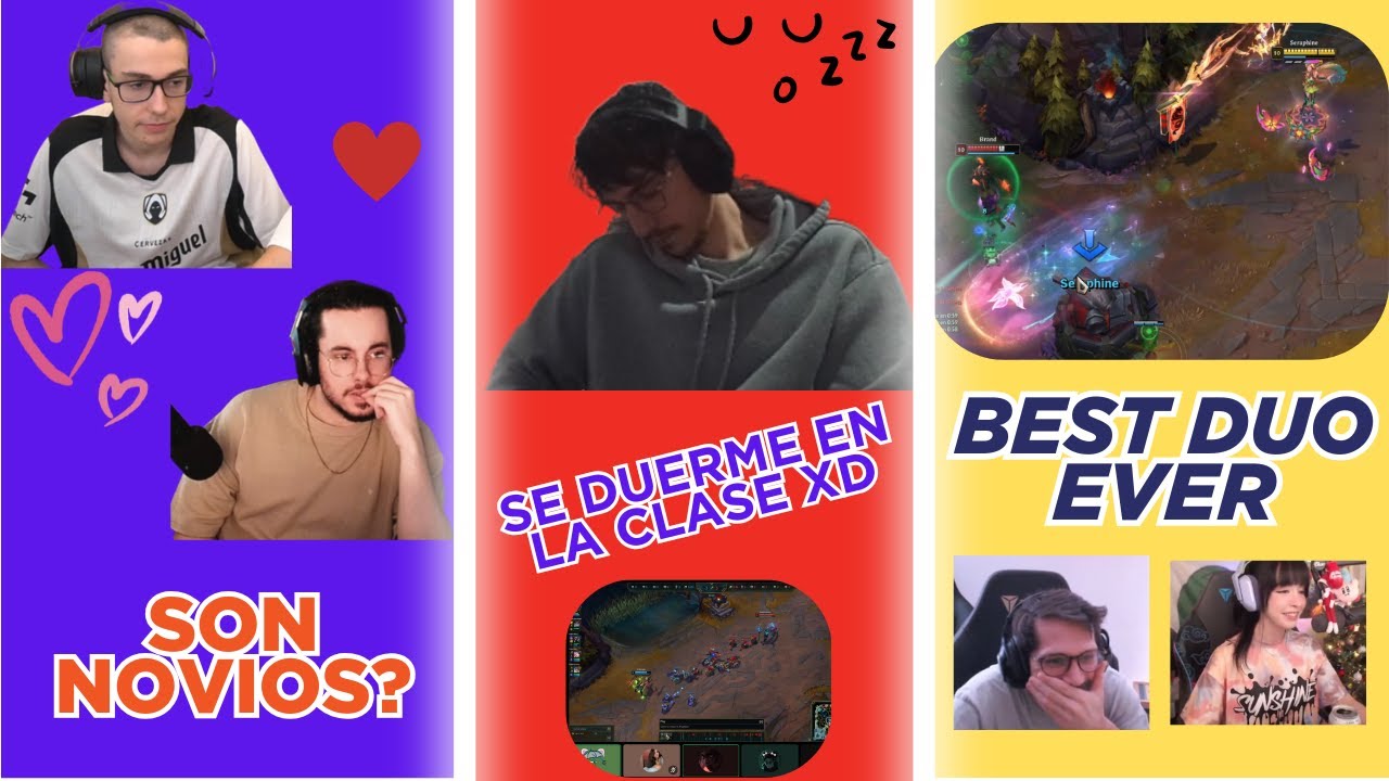 SEND0O Y EL CALVO SON NOVIOS? 😍 - EKKO SE DUERME EN CLASES 😴 Mejores ...