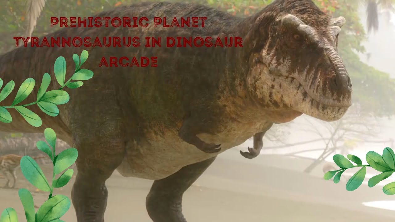 Dinosaur Arcade Roblox Tyrannosaurus rex from Prehistoric Planet - YouTube