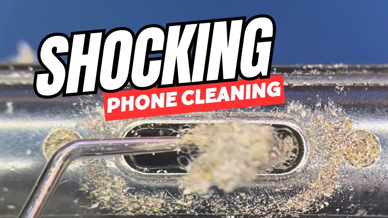 Super dirty iPhone gets cleaned. Full cleaning of a one phone. - YouTube
