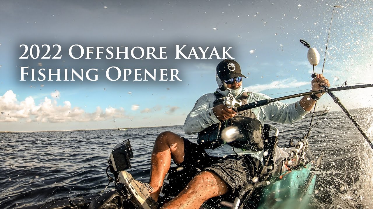 2022 Texas Offshore Kayak Fishing Kingfish OPENER - YouTube