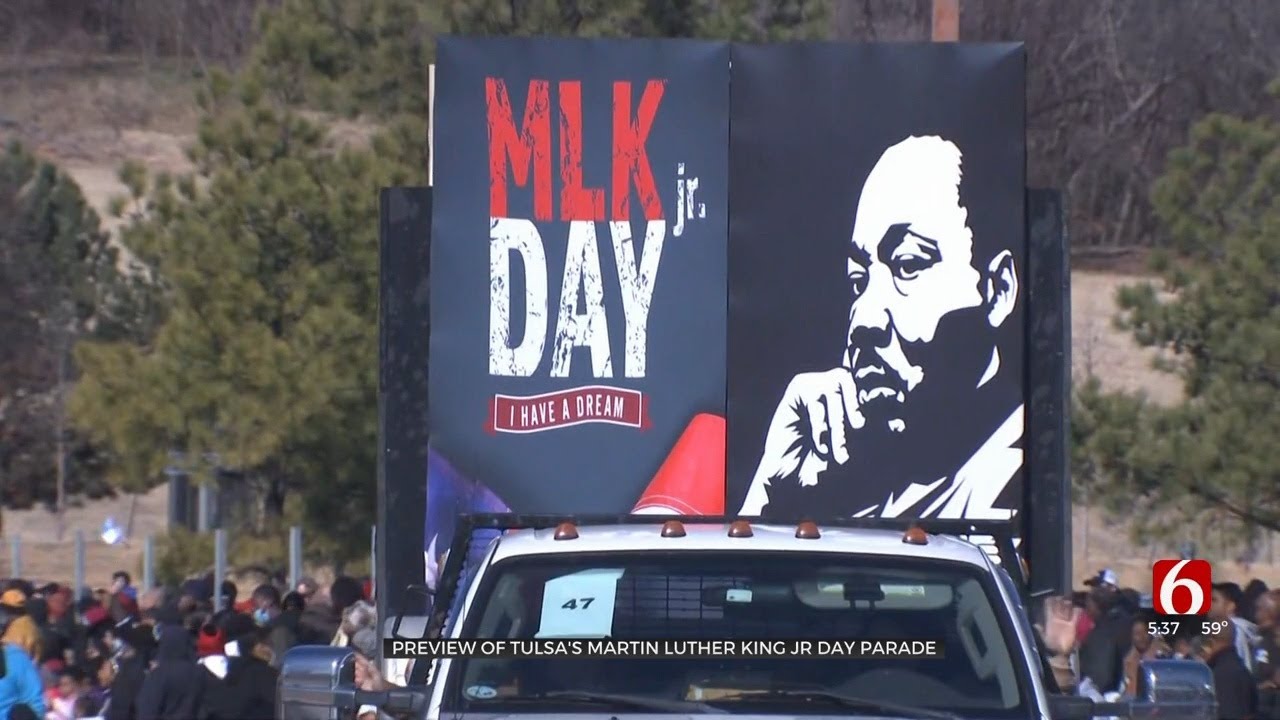 Martin Luther King Jr. Parade Returns To Tulsa On Monday - YouTube