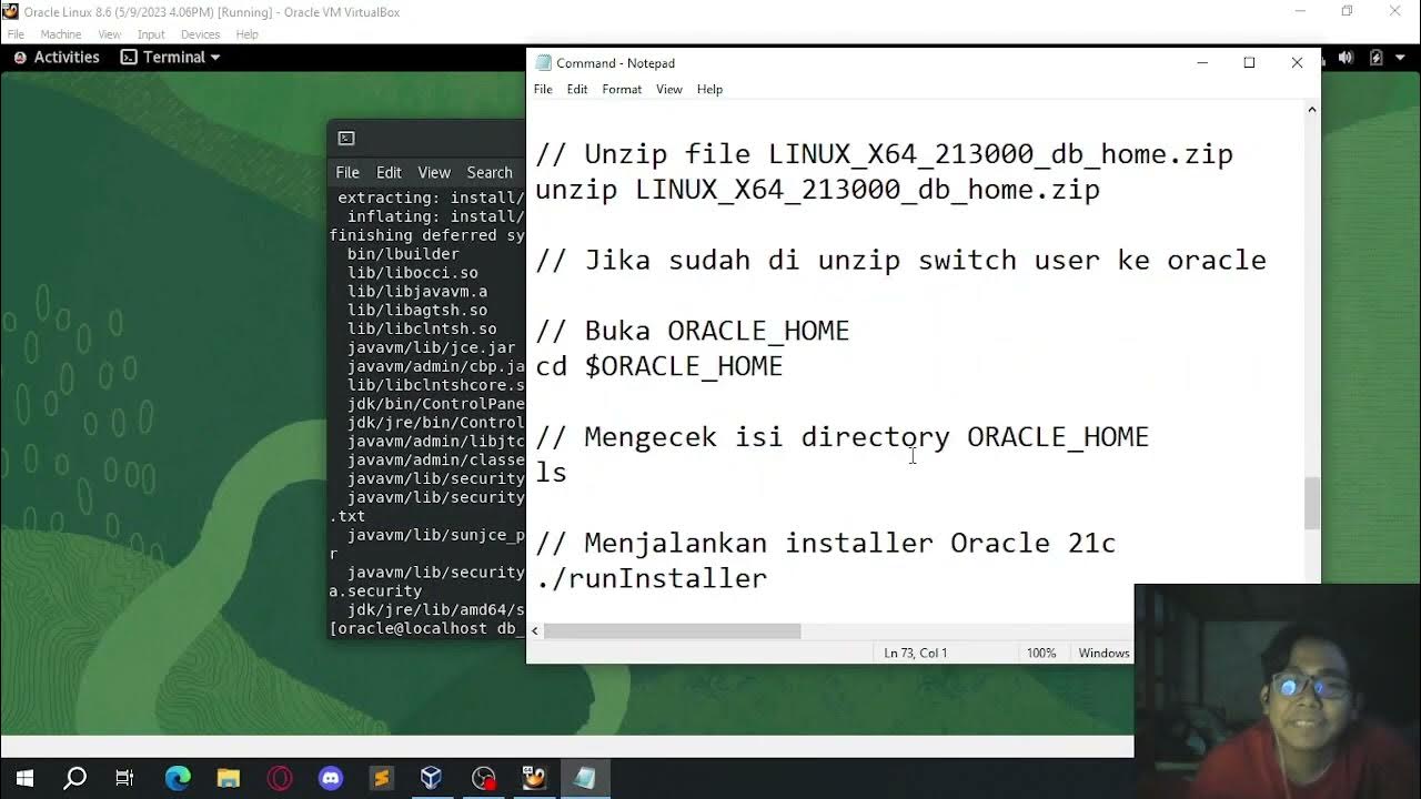 Tutorial Instalasi Oracle Database 21c - YouTube