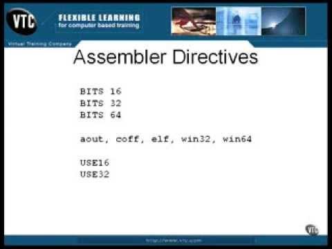 Assembly Language Training: Part 11 (1 of 7) - Assembly Potpourri (Assembler Directives) - YouTube