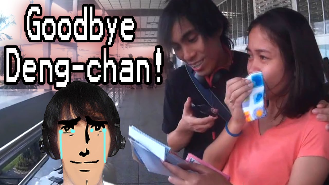 VLOG: Deng-chan leaves for London... - YouTube