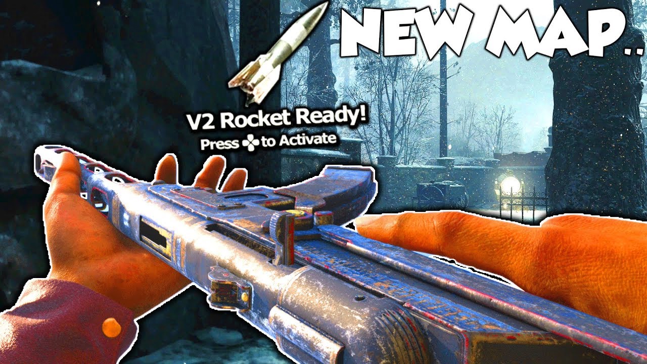 IS THIS THE NEW NUKETOWN of COD WW2? - GROESTEN HAUS DLC MAP V2 ROCKET ...