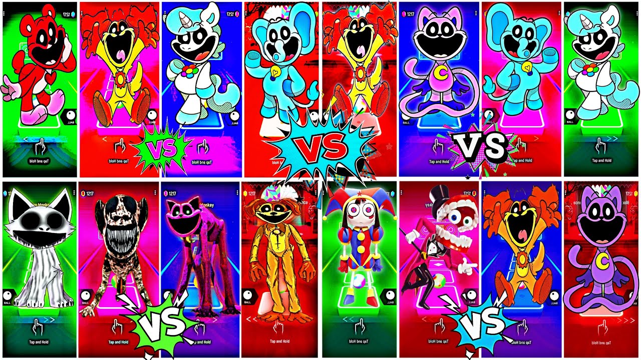 Pomni vs Zoonomaly vs Crafty Corn vs Catnap vs McQueen Eater x POPPY ...