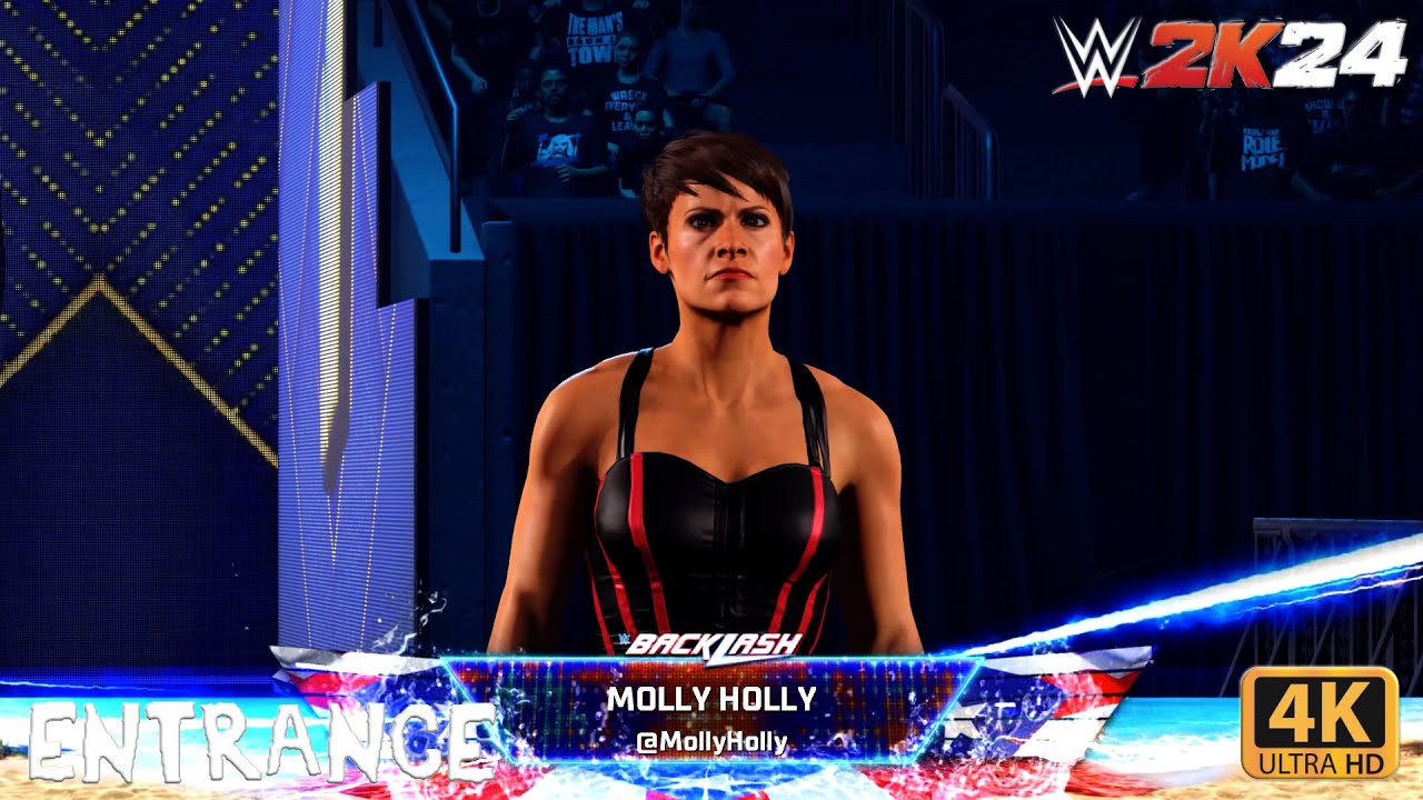 WWE 2K24 - Molly Holly - Entrance Theme: Backlash - YouTube