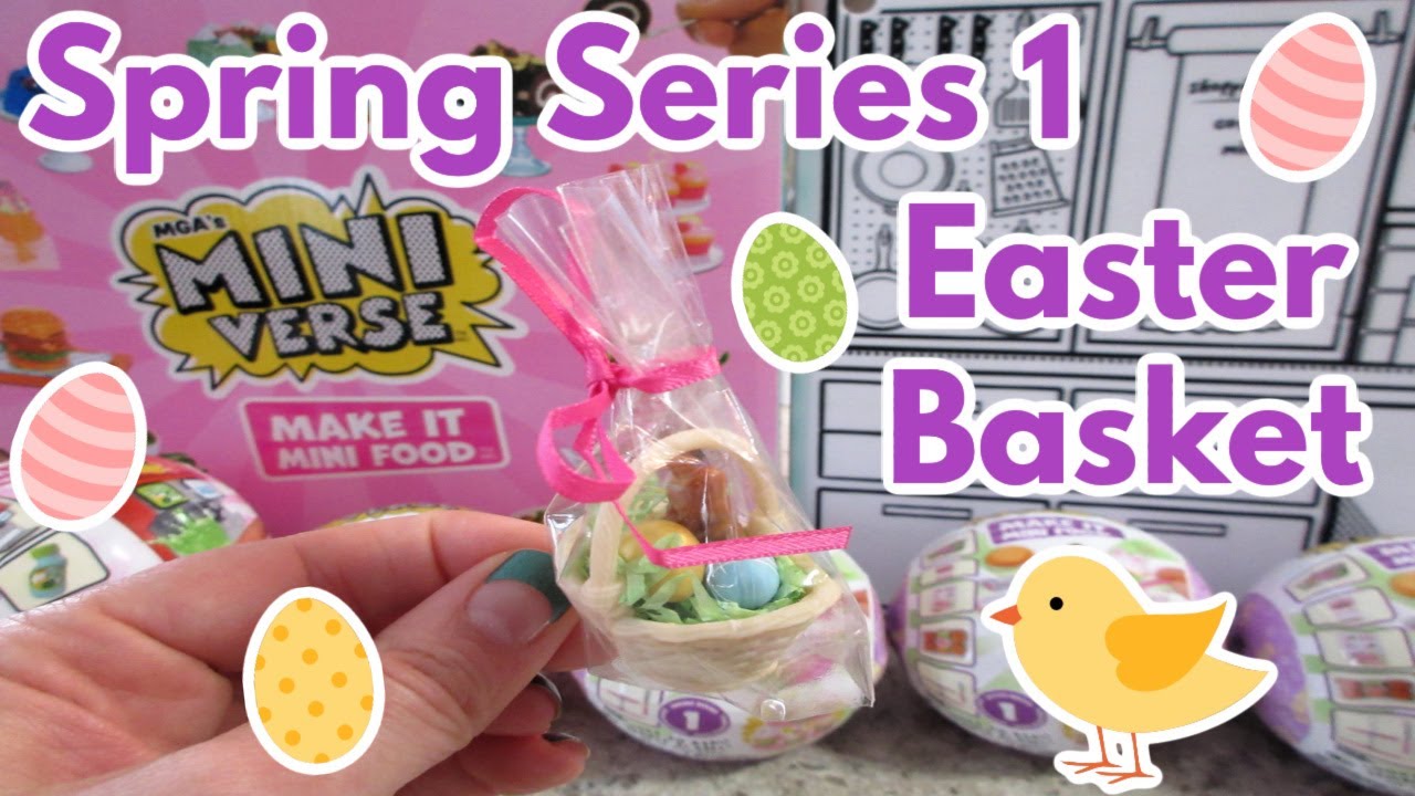 Miniverse Spring Series 1 Easter Egg Basket!! - YouTube