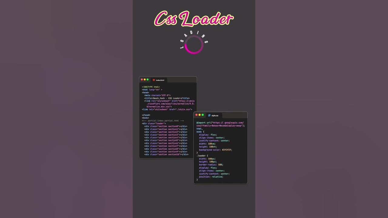 🔄 Stunning CSS3 Loader Animation with JavaScript! 🚀||#shorts #shortvideo #2025 #ai #js #web3 # ...