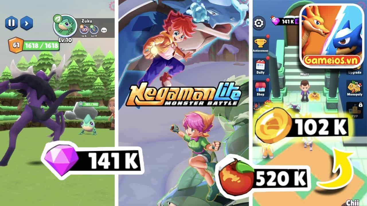 Hướng dẫn mod Negamon Lite Monster Battle full tiền - YouTube