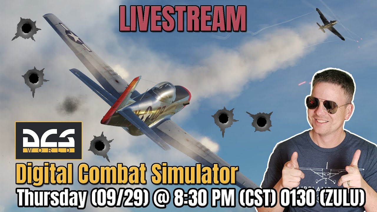 LIVE | DCS | Digital Combat Simulator | Thrustmaster T.1600M | Honeycomb Bravo - YouTube