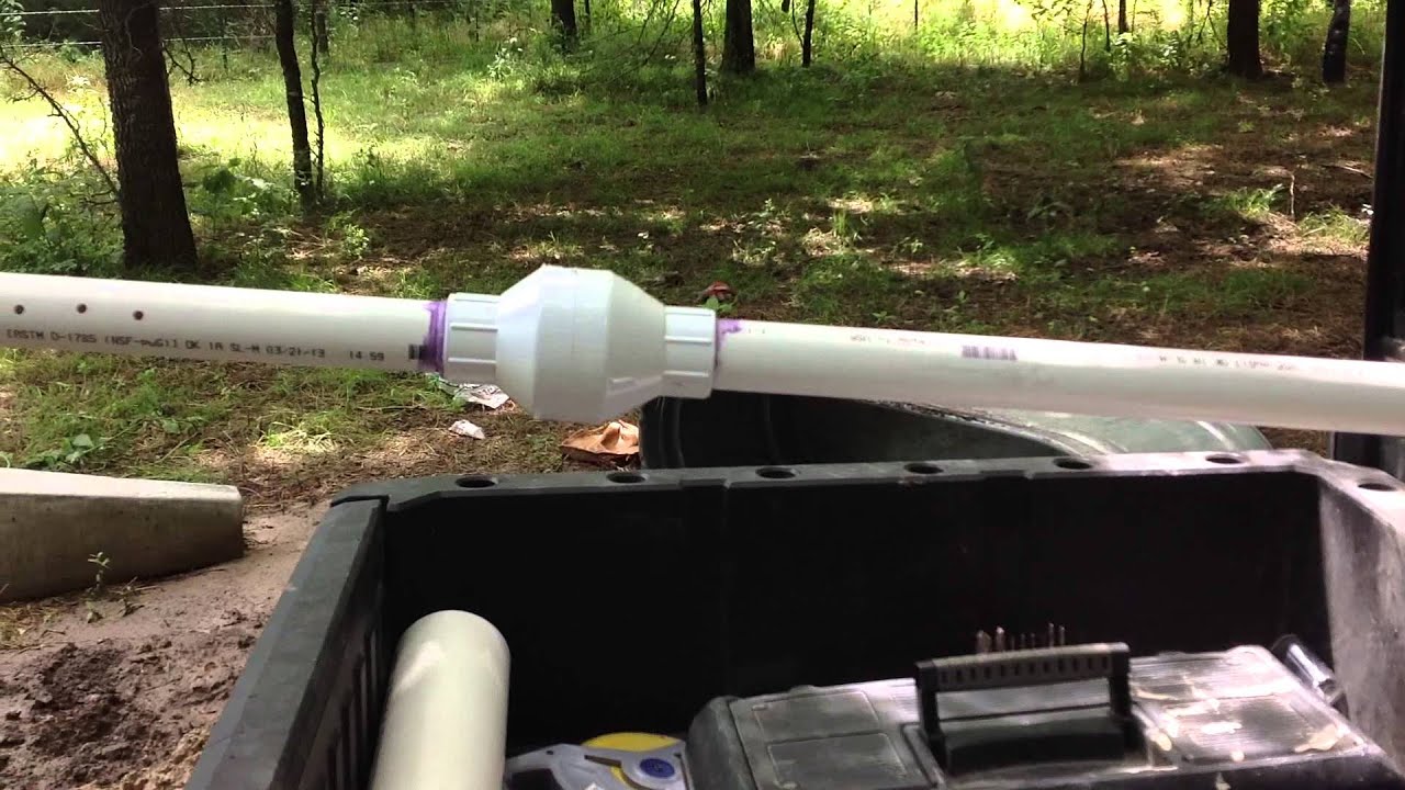 HOW TO: Building the Well Casing for a hand dug well #1 - YouTube