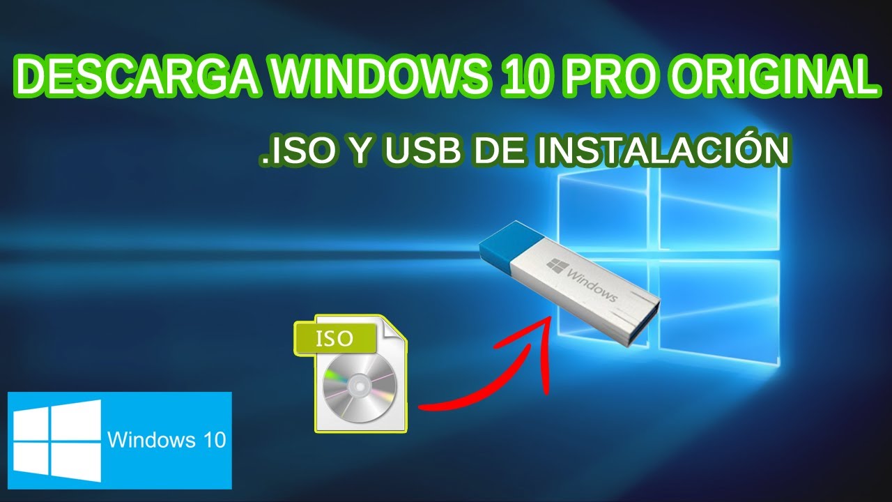 Como DESCARGAR WINDOWS 10 Pro & HOME ORIGINAL - YouTube