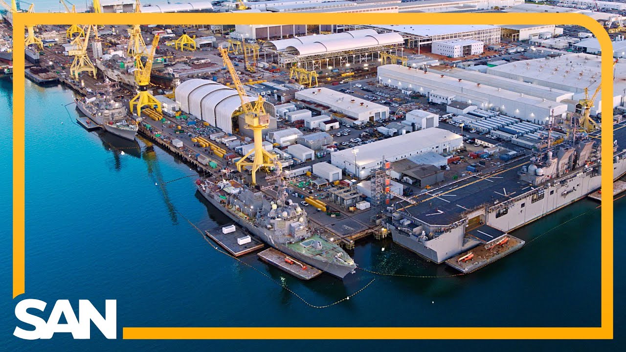 US shipbuilding challenges a matter of national defense - YouTube