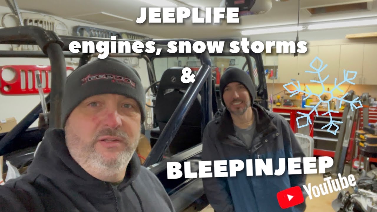 JEEP LIFE #engines , #snow STORMS AND @bleepinjeep - YouTube