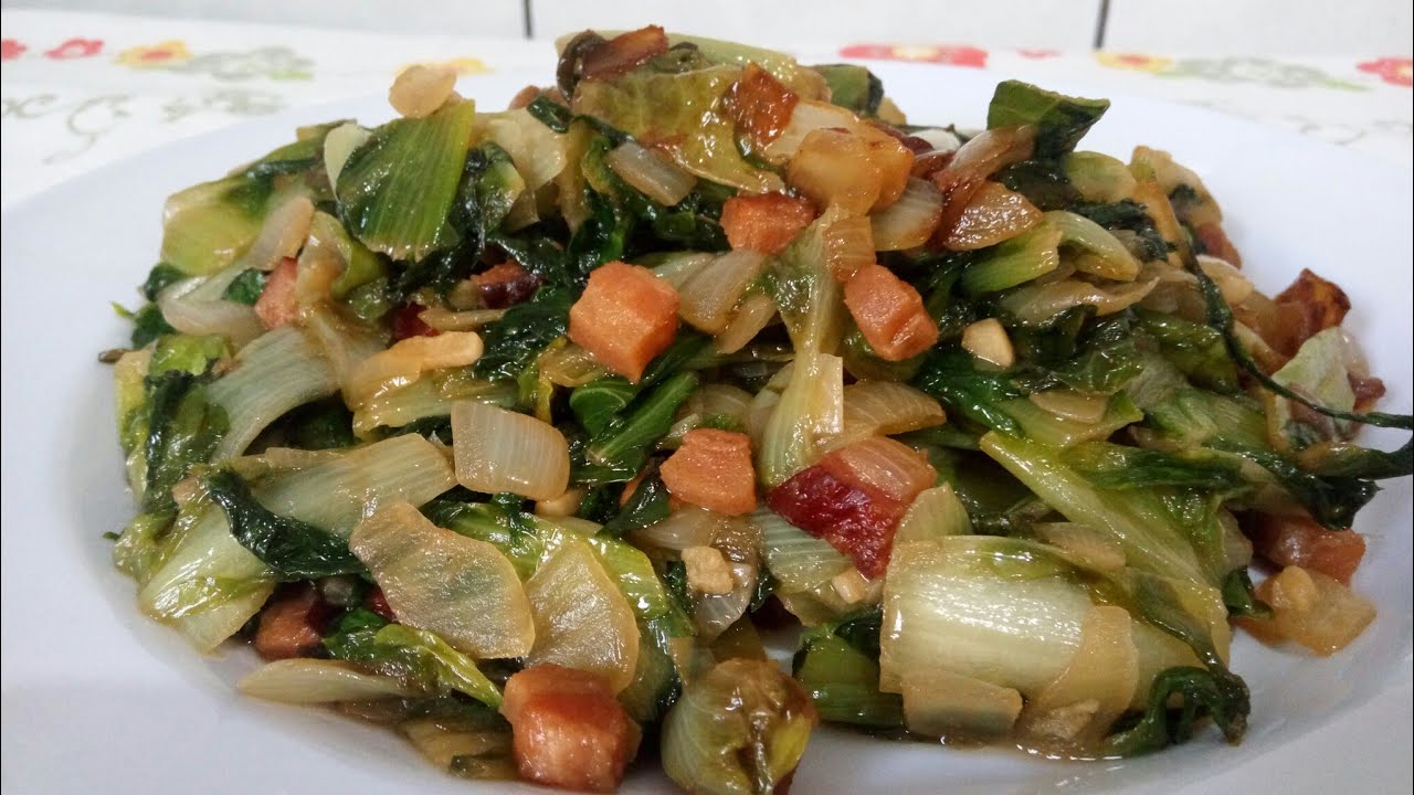 chicória refogada (escarola) !!! Nilza Diversidades! - YouTube