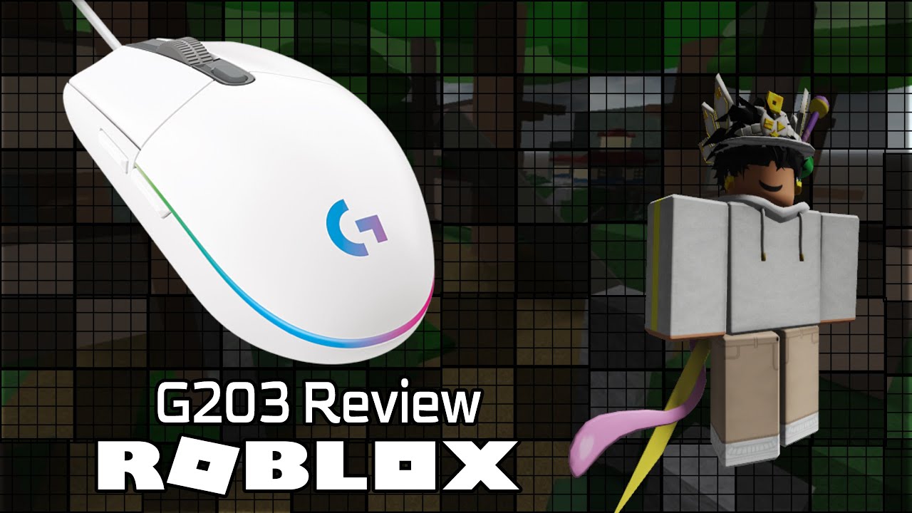 ROBLOX | New Logitech G203 Mouse! | Review + Gameplay | - YouTube