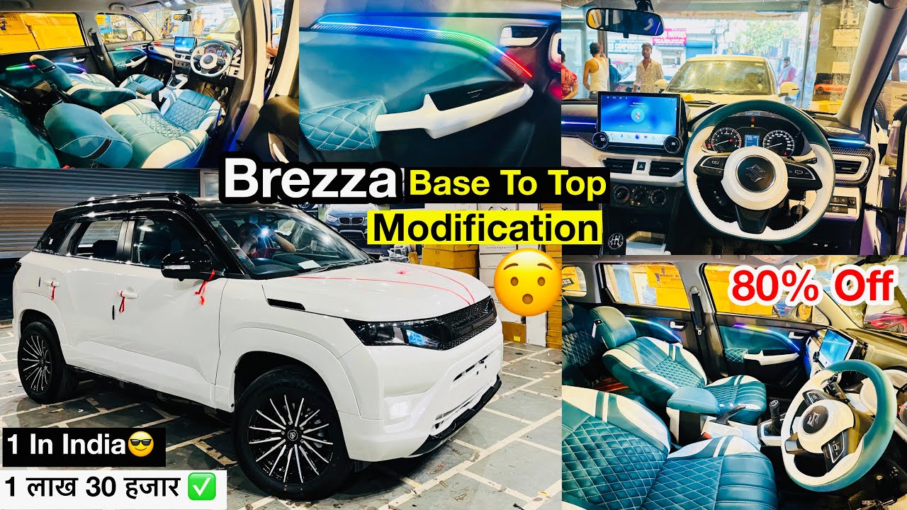 Brezza Modified Brezza Interior Modified Brezza Lxi Modified 2024 ...