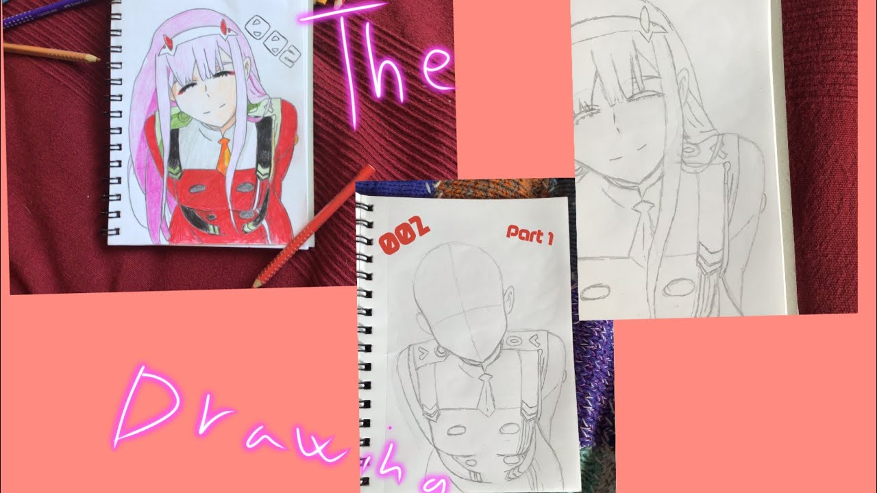 002 drawing complete! | Anime Darling in the FRANXX - YouTube
