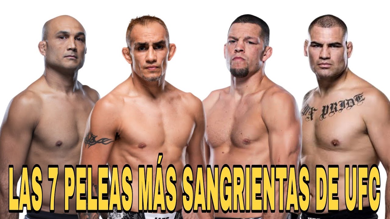 Las 7 Peleas Más Sangrientas De UFC #mma #boxylucha #ufc - YouTube