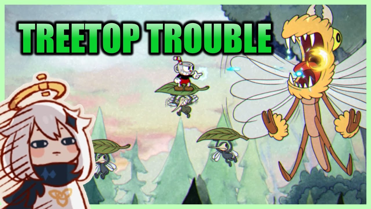 CUPHEAD EP19 - TREETOP TROUBLE - YouTube