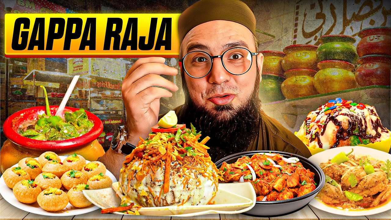 EXTREMELY UNIQUE STREET FOOD IN KARACHI | GAPPA RAJA, RESHMI PANEER ...