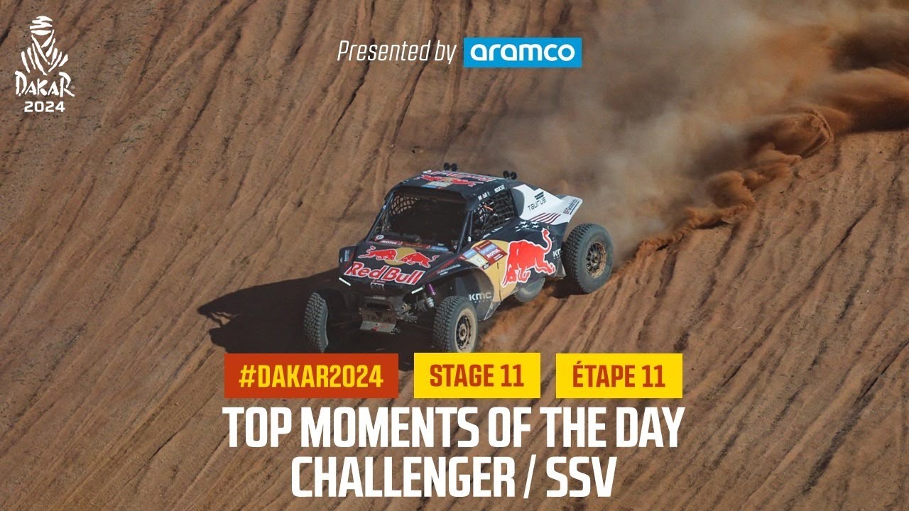 Challenger/SSV Top moments - Stage 11 - #Dakar2024 - YouTube