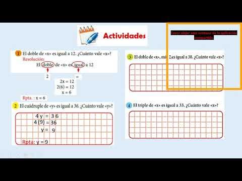 Planteo de ecuaciones: Doble, triple, cuádruple y quíntuple -Tercer grado de primaria - YouTube