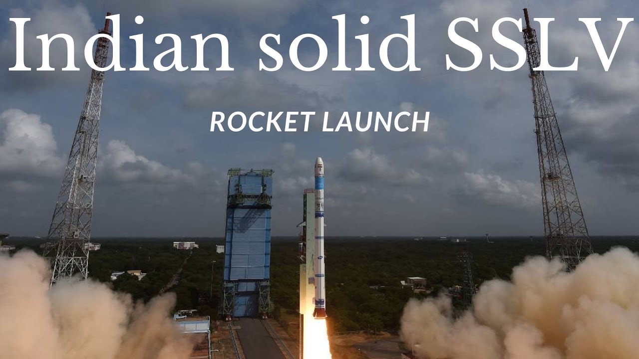 India Rocket launch solid SSLV - YouTube