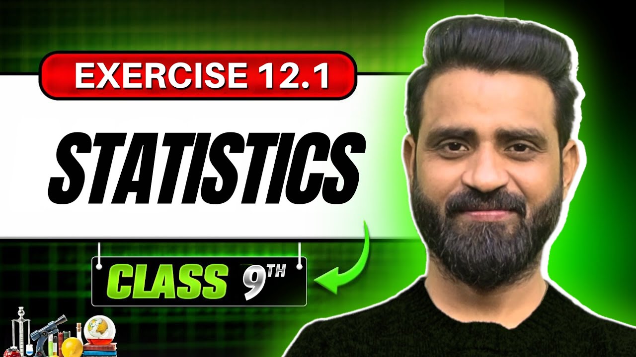 Statistics Class 9 | Bar Graph 📊 Chapter 12 | Exercise 12.1 NCERT - YouTube