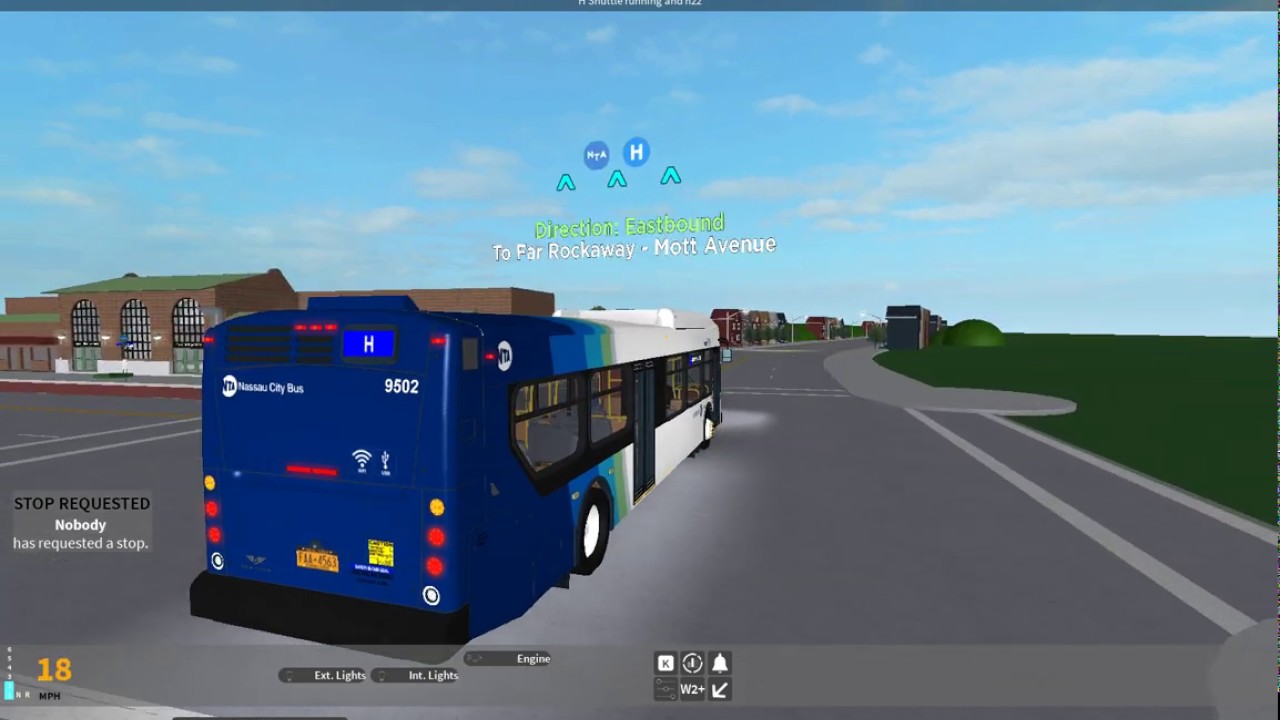 Nassau Transit Authority (Roblox) | New Flyer Xcelsior XD40 | (H) Line ...