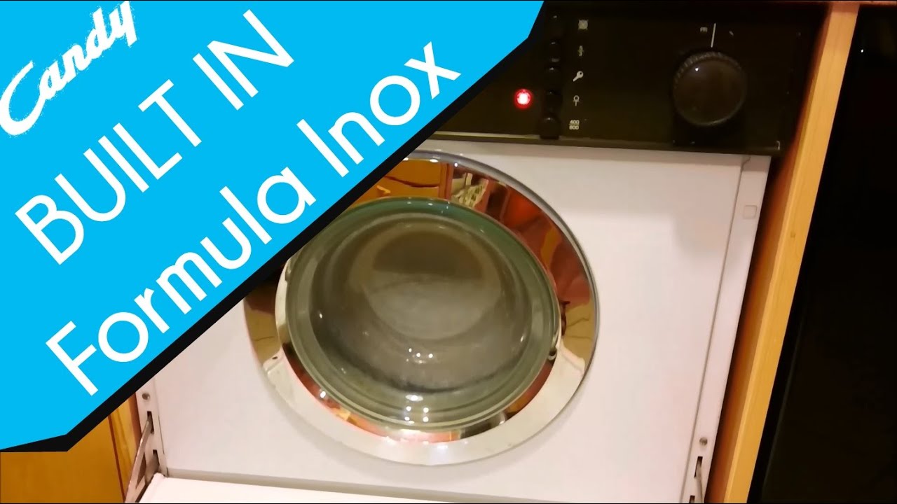 Candy Primato A 67 X - 1980s built-in washing machine - YouTube
