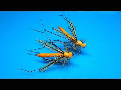 Tying a Orange Bodied Daddy Long Legs with Davie McPhail