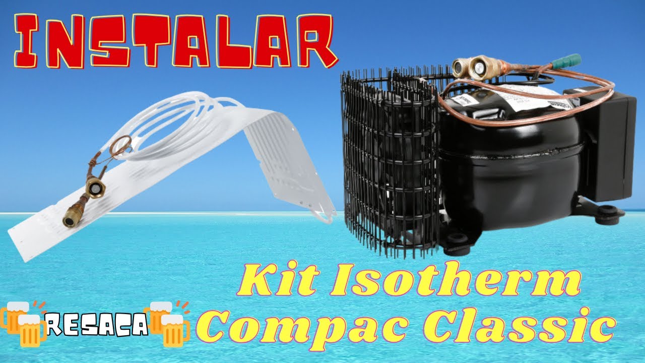Instalación nevera 12V Isotherm en barco, furgoneta camper o ...