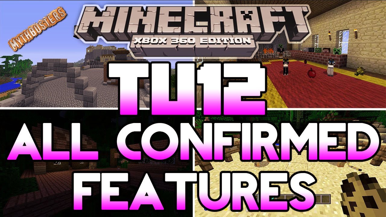 Minecraft Xbox TU12 Complete Overview | Footage of Everything Confirmed ...