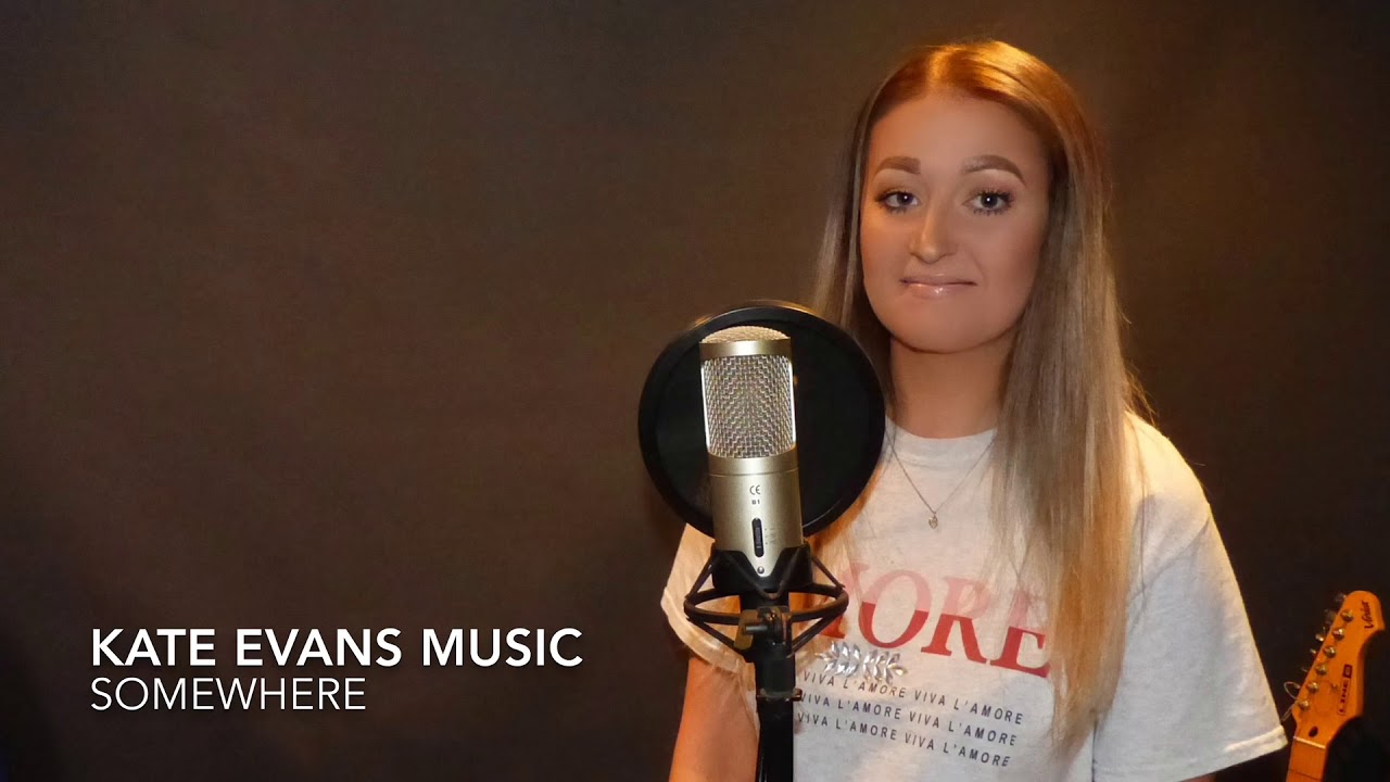 Studio recording of ‘Somewhere’ Kate Evans - YouTube
