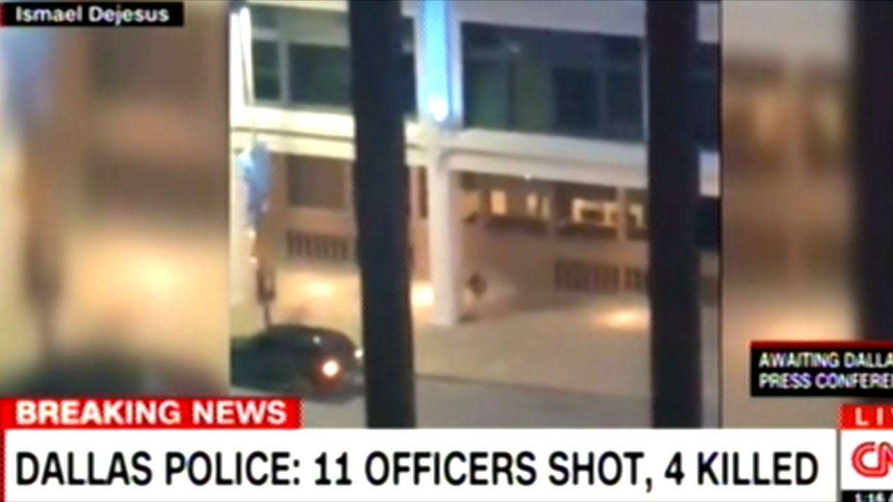 Eyewitness Describes His Video Of "Execution Style Killing" Of Dallas ...