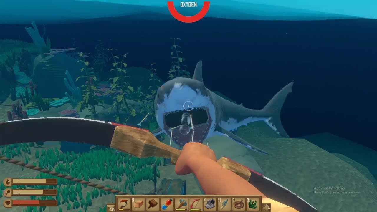 Raft, but it's the opening scene of Jaws - YouTube